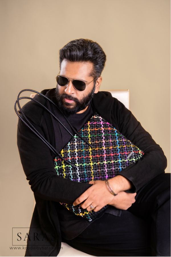 Handcrafted Colour Pencil Koodai – Traditional Wire Basket by SARAS