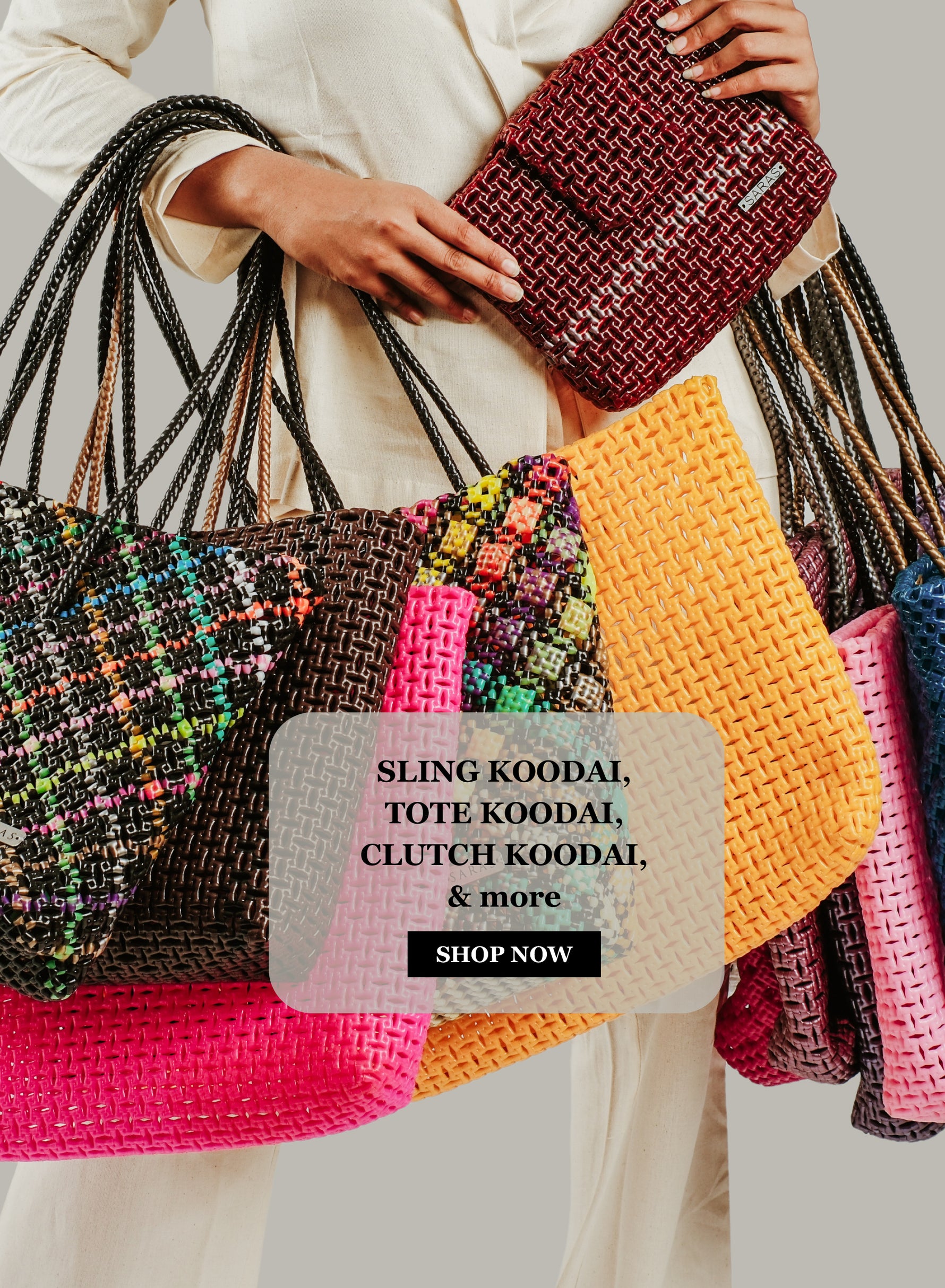 Koodai By Saras: Stylish Eco-Friendly Bags with Traditional Craftsmans ...